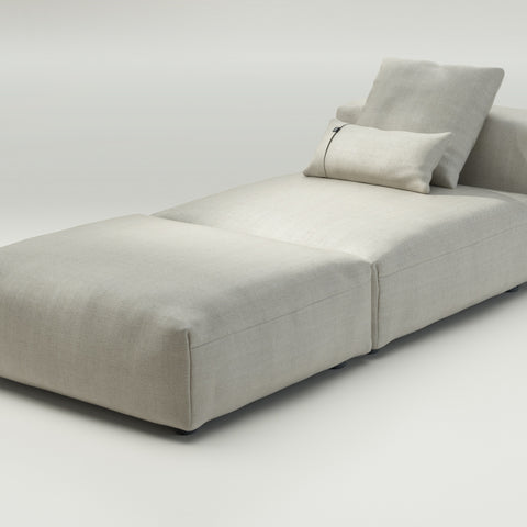 vetsak | Sofa Set 07 - Sun Lounger - herringbone - stone | Modular Sof – vetsak®