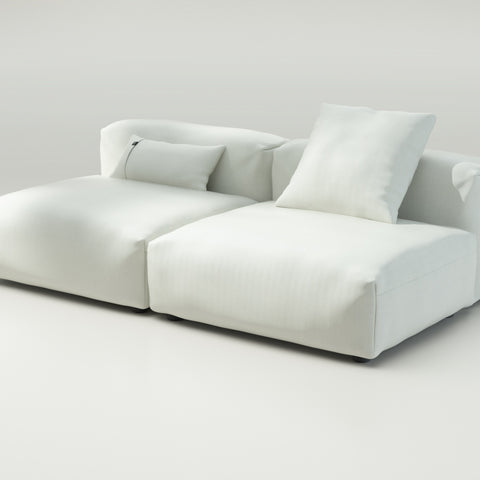 vetsak | Sofa Set 01 Large - Herringbone - Creme | Modular Sofa | 3.5 ...