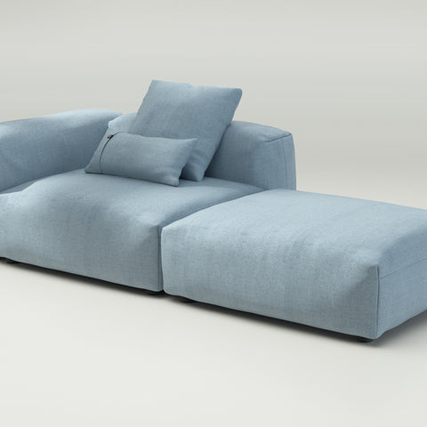 vetsak | Sofa Set 01 Large - herringbone - light blue | Modular Sofa ...