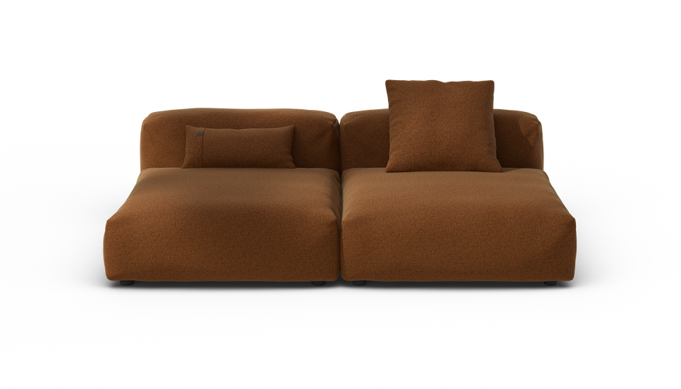 vetsak | Sofa Set 01 Large - Pebble - Sundried | Modular Sofa | 3.5 Se ...