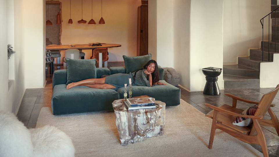 vetsak | Sofa Set 09 - The Island - suave - espresso | Modular Sofa ...