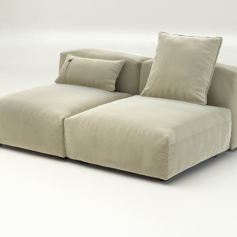 vetsak | Sofa Set 01 Medium - suave - clay | Modular Sofa | 2.5 Seater ...
