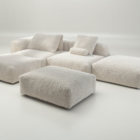 vetsak | Sofa Set 09 - The Island - doodle - creme | Modular Sofa | 7 ...