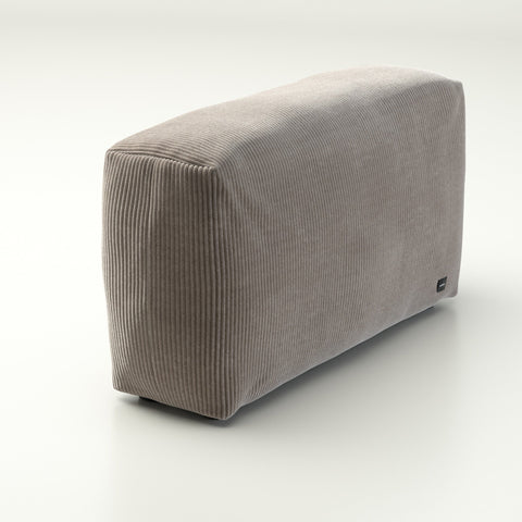 vetsak | Sofa Side Large - cord velour - platinum – vetsak®