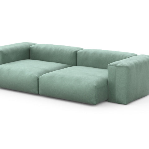 vetsak two module sofa 272x136 velvet mint – vetsak®
